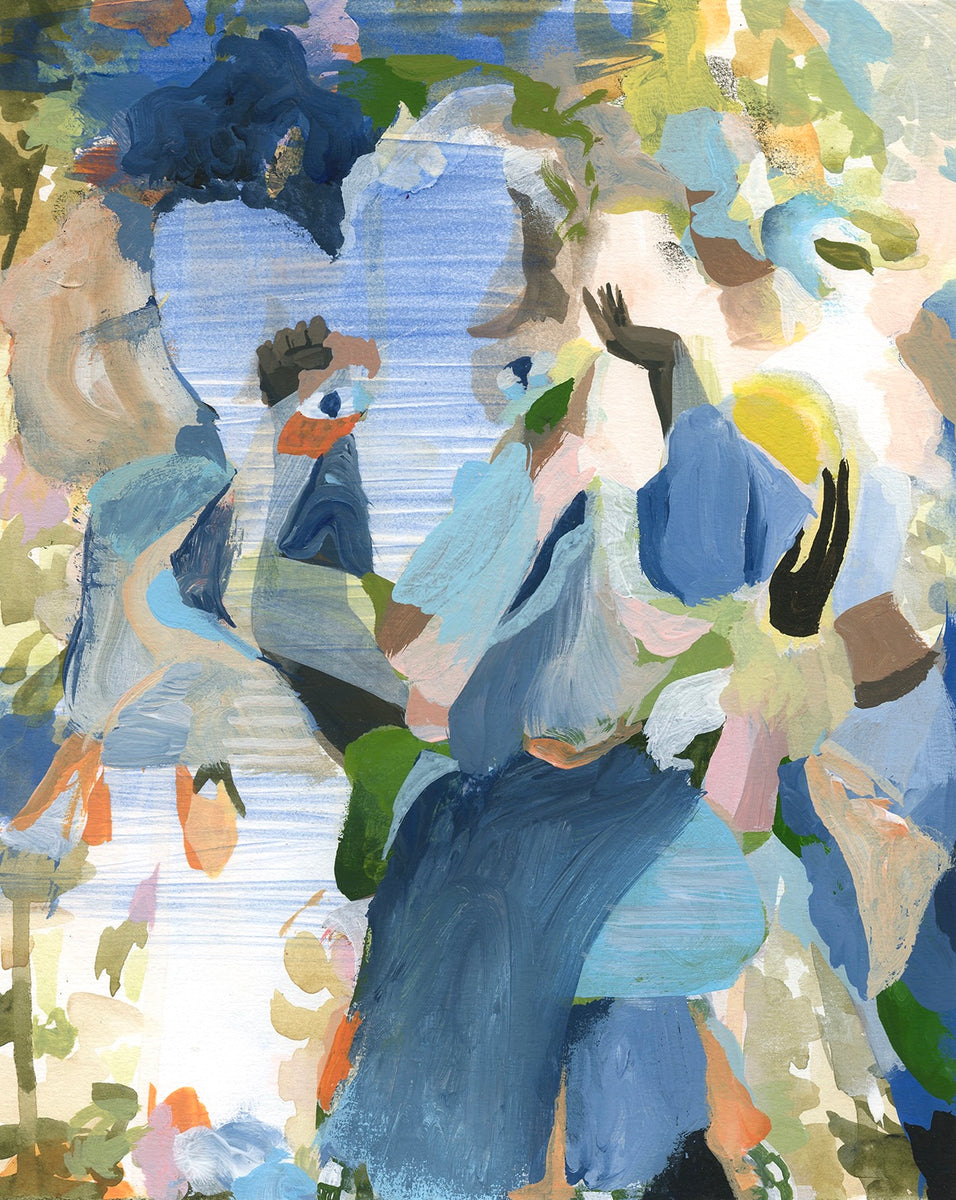 Love Spell . original painting – Clare Elsaesser